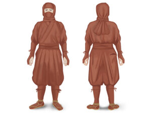 The Ninja's costume is all Black?? Introduction to Ninja fashion styles ...